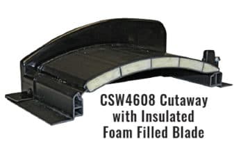 CSW4608 Insulated Actuated Ceiling Sidewall Inlet | Doule L