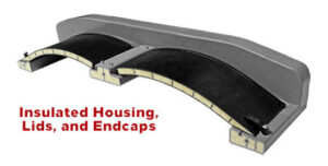 DL3127 Insulated 2-Way Inlet – Cold-Weather Barn Ventilation