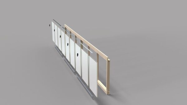 DL3127 Insulated 2-Way Inlet – Cold-Weather Barn Ventilation